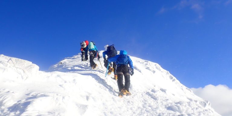 アルパインクラブ(ユース)冬山合宿＜北アルプス・西穂高岳 西穂山頂組＞ – 日本山岳会広島支部